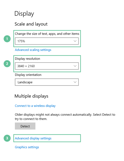 Best Display Settings For FlatFrog Board for Rooms on your mini-PC