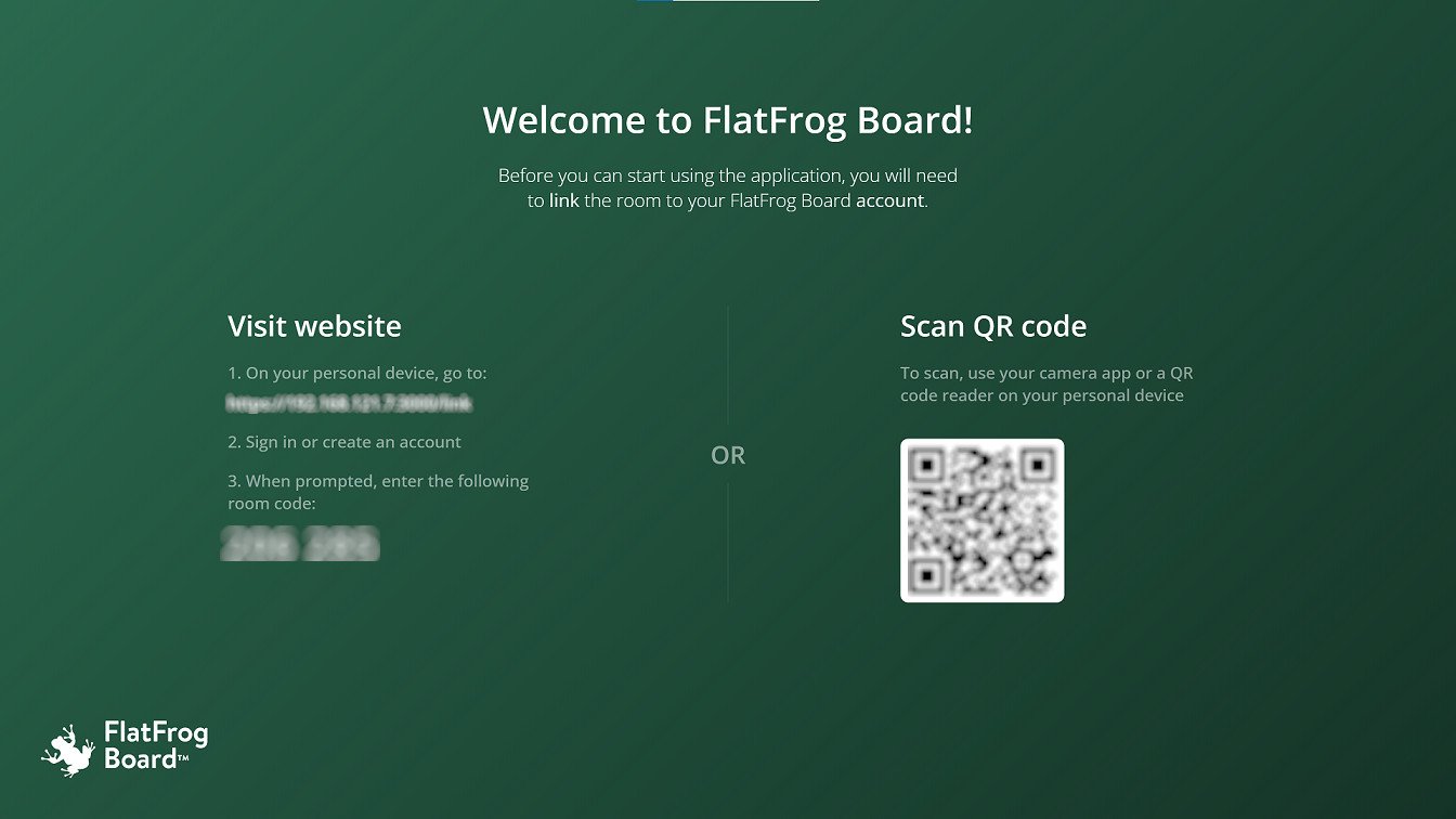 FlatFrog Board for Rooms Software Installation and Activation Instructions